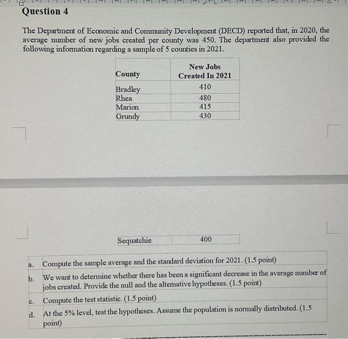 Solved Other Question The Standard Deviation For Question