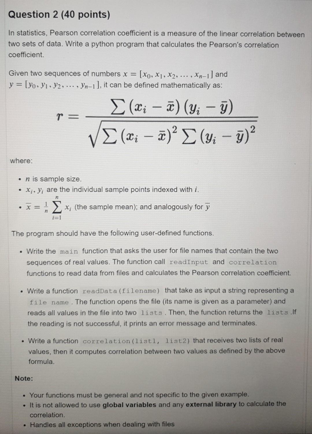 Solved Instructions: • Solve Questions 1 and 2 in the | Chegg.com