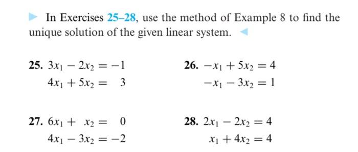 Solved In Exercises 25-28, use the method of Example 8 to | Chegg.com