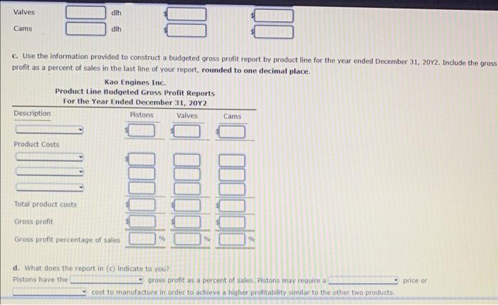 Solved Product costs and product profitability reports, | Chegg.com