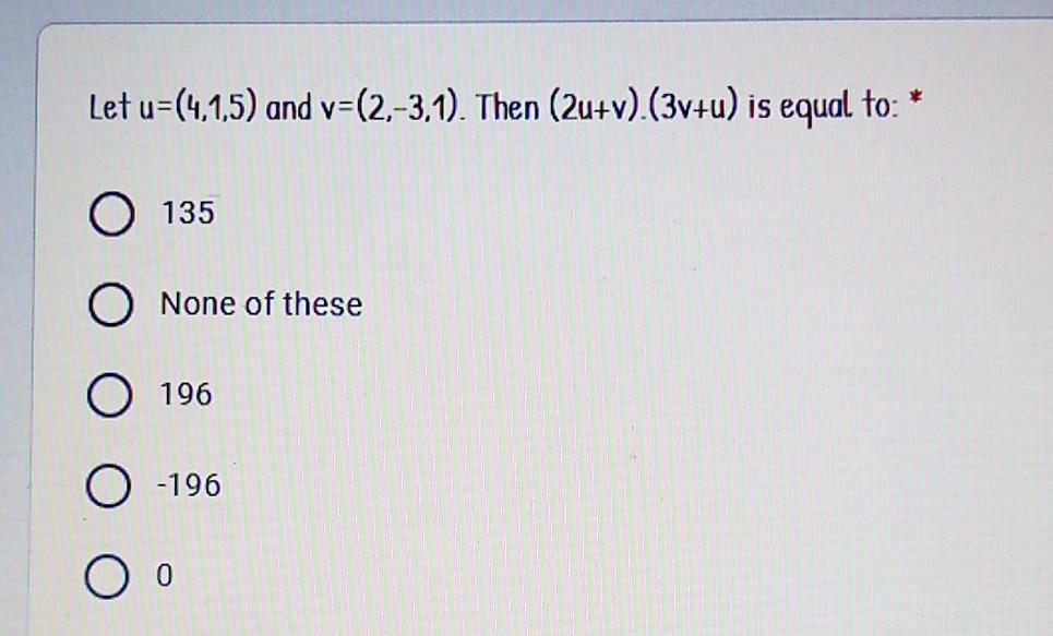 Solved * Let A be 5x7 matrix. Knowing that Nullity (A) = 2. | Chegg.com