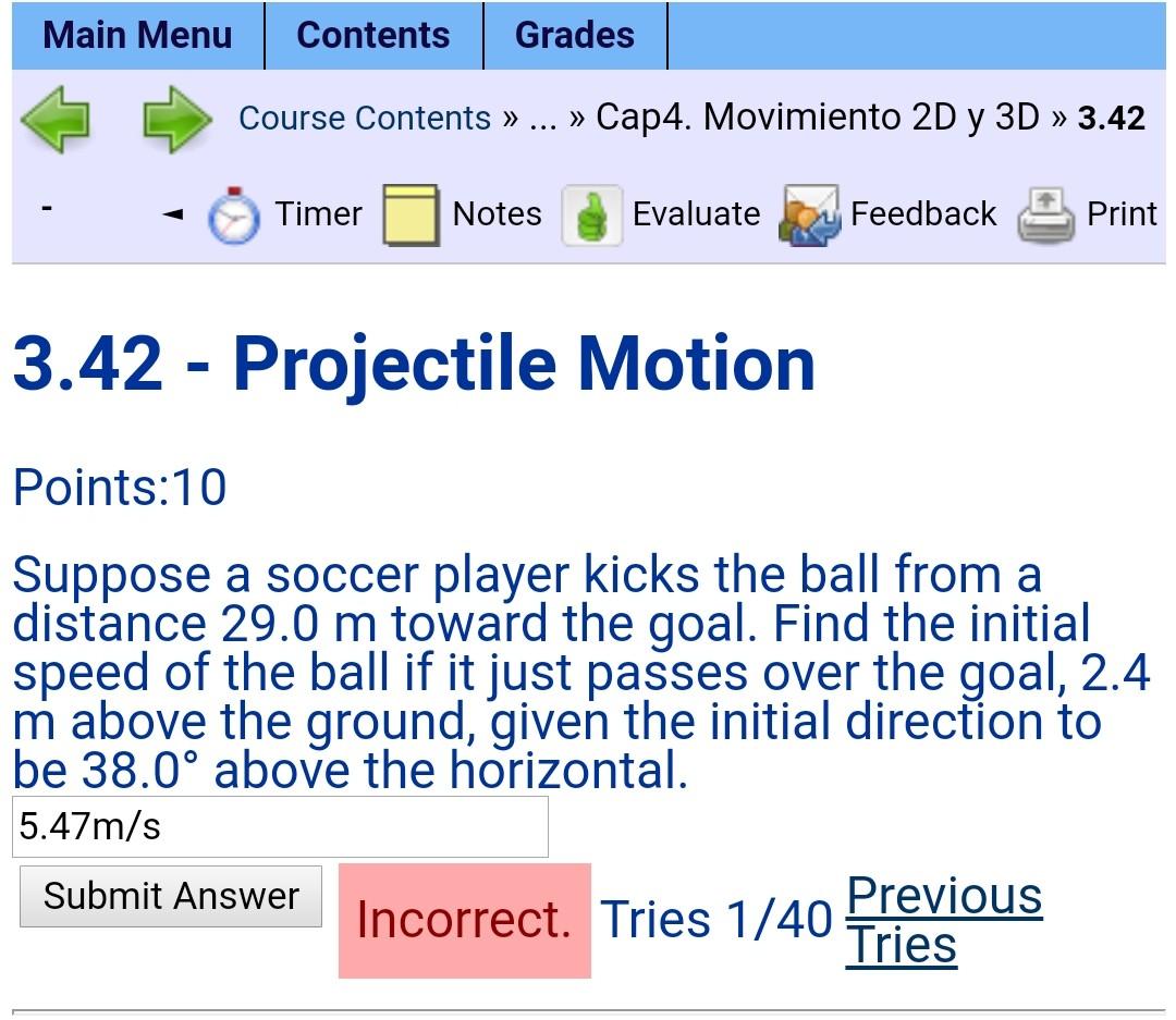 Solved Main Menu Contents Grades Course Contents » ... » | Chegg.com