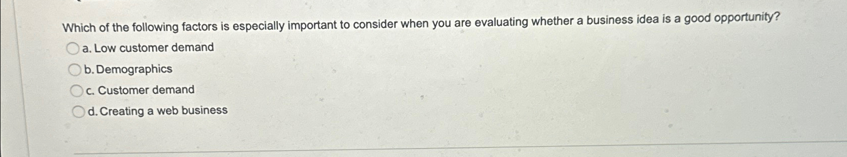 Solved Which of the following factors is especially | Chegg.com