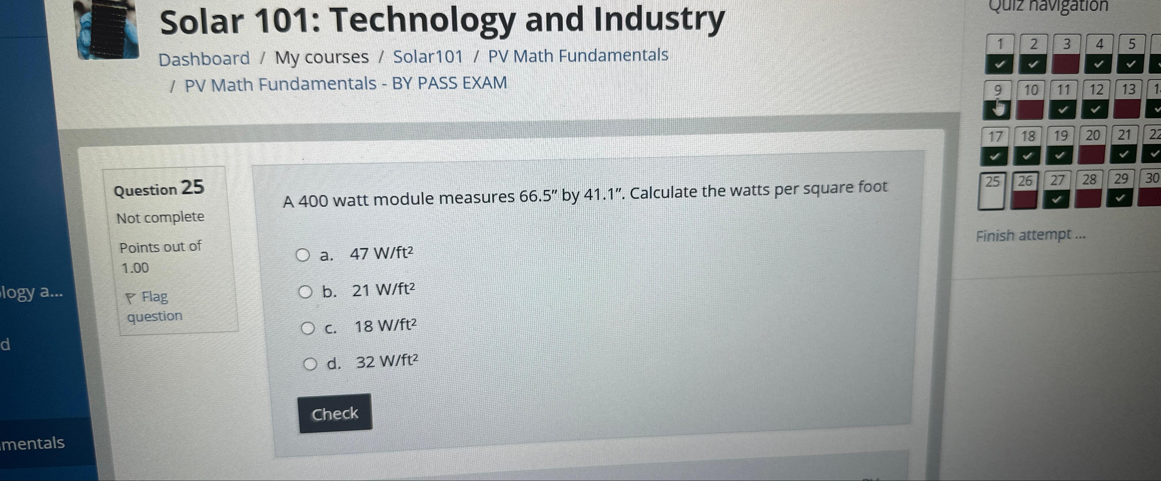 Solved Solar 101: Technology and IndustryDashboard / ﻿My | Chegg.com