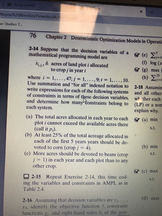 Solved 2 15 Repeat Exercise 2 14 This Time Coding The 