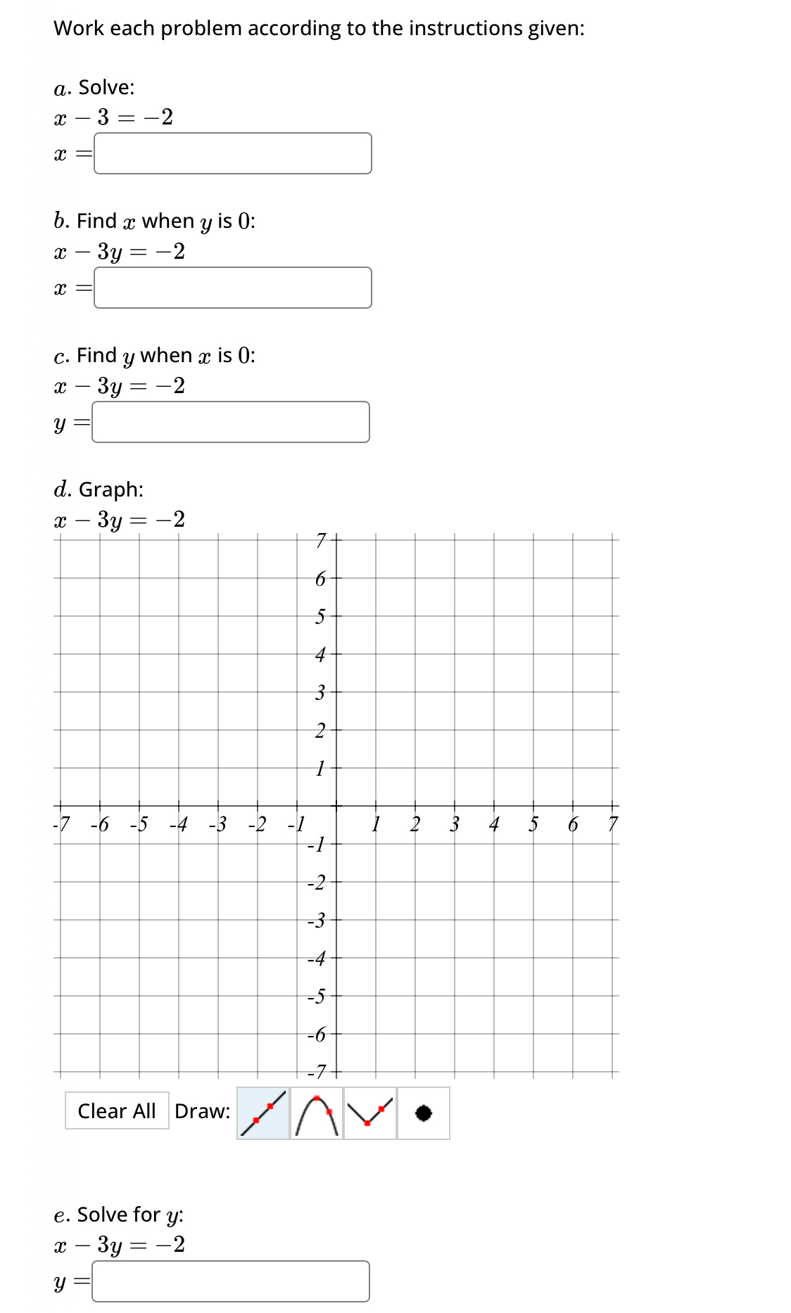 Solved Work each problem according to the instructions | Chegg.com