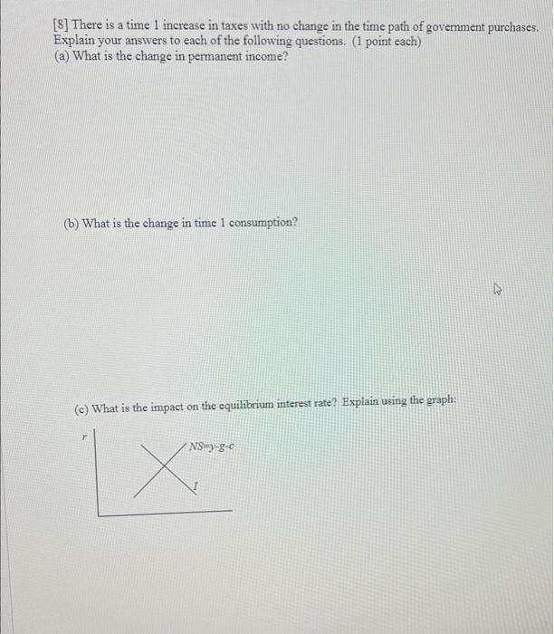 Solved The Ricardian Equivalence Theorem and Permanent | Chegg.com