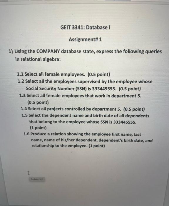 Solved 2) Draw the intermediate relations R1, R2 and the | Chegg.com
