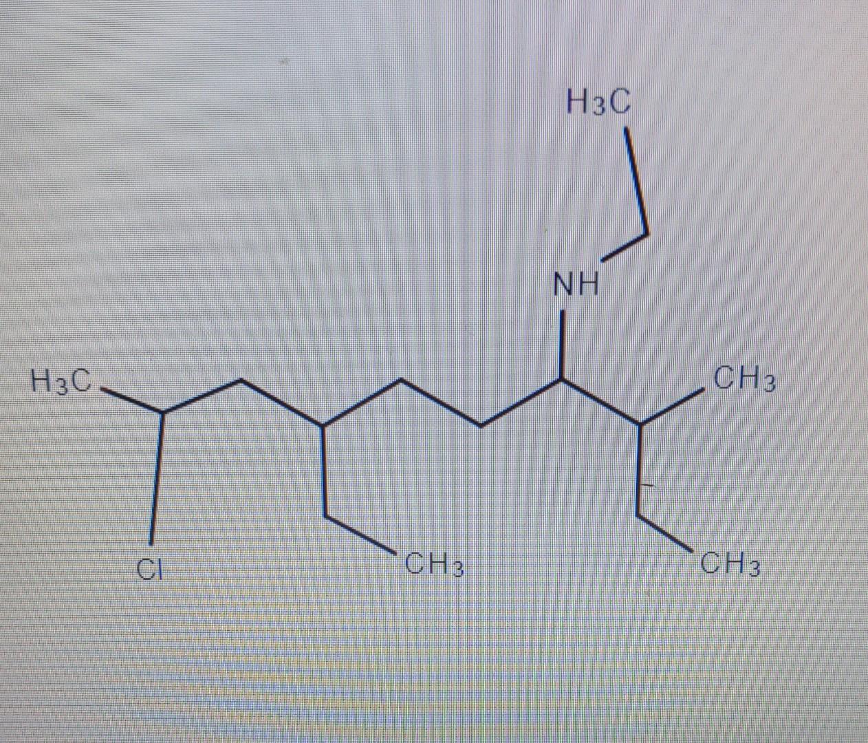 Solved What is the IUPAC name for this molecule? I know it | Chegg.com