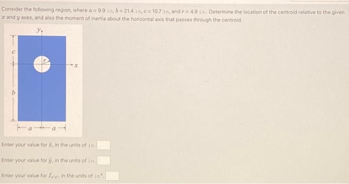 Solved Consider the following region, where | Chegg.com