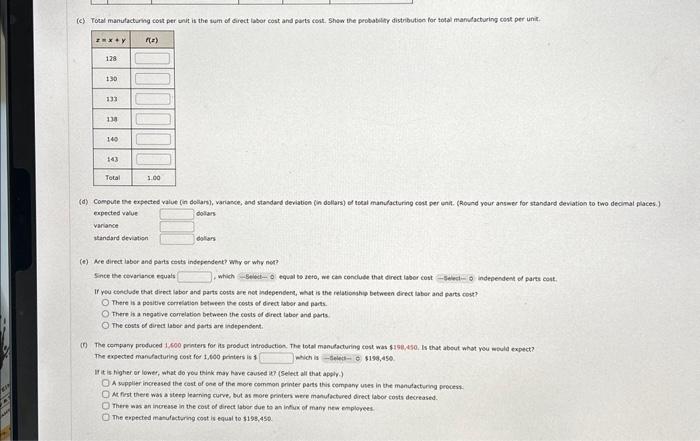 Solved A company has developed a design for a high-quality | Chegg.com