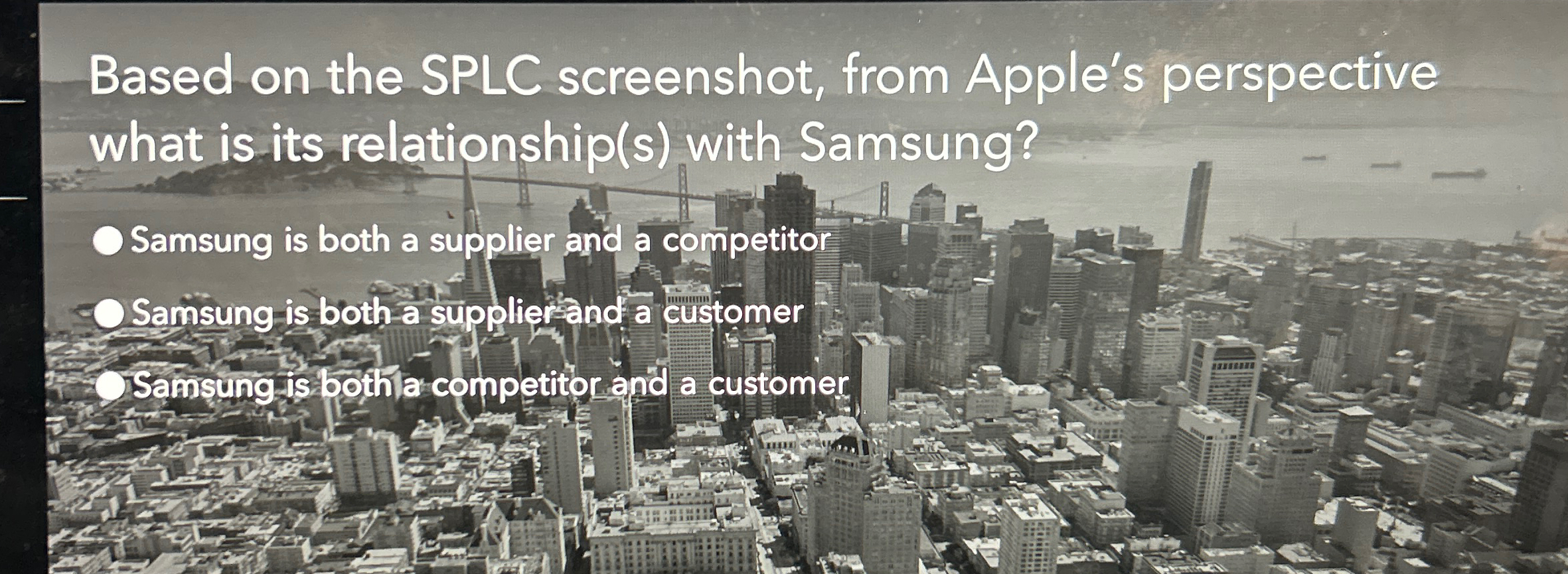 Solved Based on the SPLC screenshot, from Apple's | Chegg.com