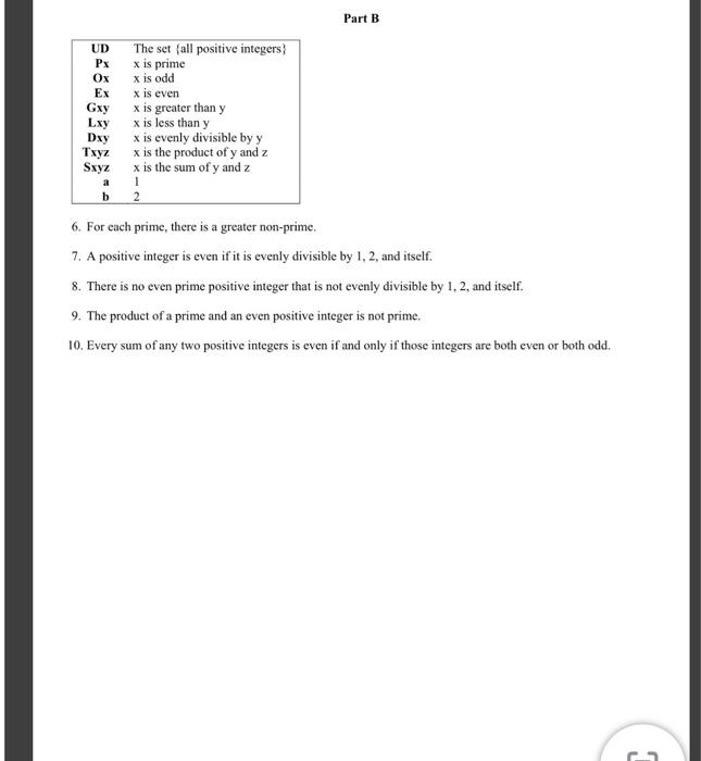 Solved Using the provided keys, symbolize the following | Chegg.com