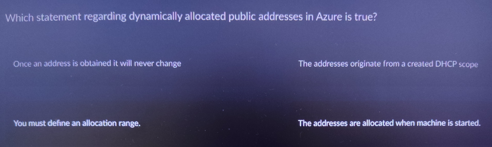 Solved Which statement regarding dynamically allocated | Chegg.com