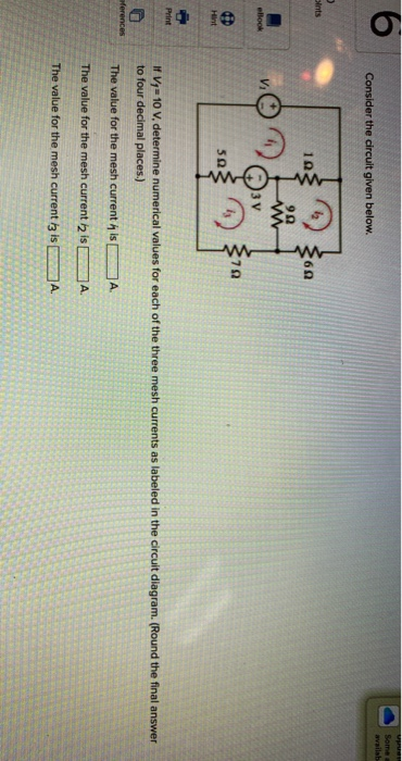 Solved 6 Consider the circuit given below. ints 103 ) on | Chegg.com Solved 6 Consider the circuit given below. ints 103 ) on | Chegg.com