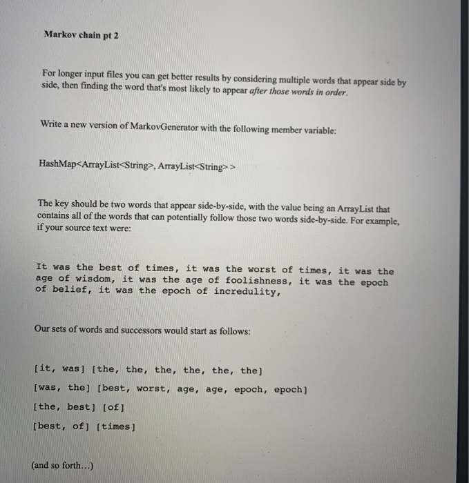 Solved please help me with part 2, the language is in | Chegg.com