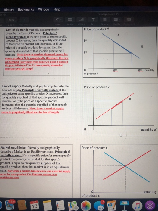 Solved History Bookmarks Window Help principleslist 125% Т. | Chegg.com