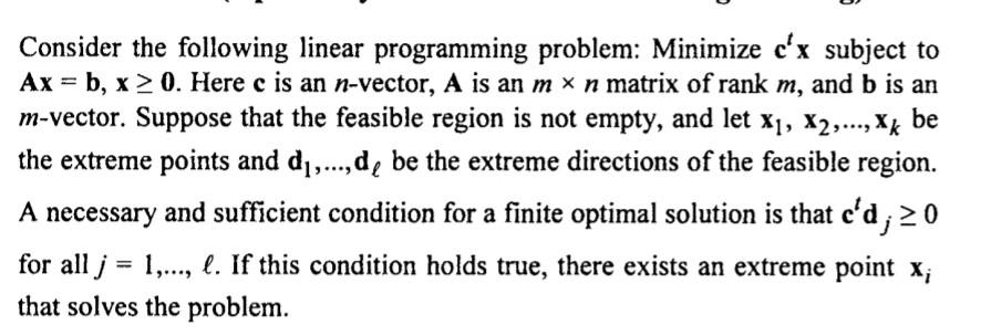 Solved Consider the following linear programming problem: | Chegg.com