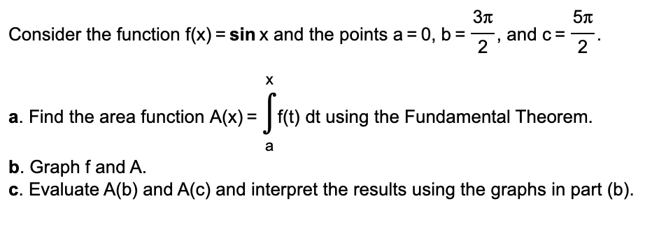 Solved Consider the function f(x)=sinx ﻿and the points | Chegg.com