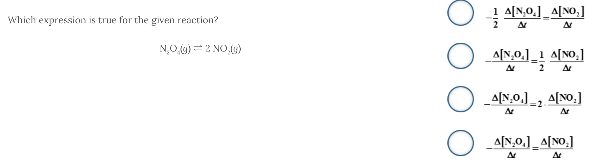 Solved Which expression is ﻿true for the given | Chegg.com