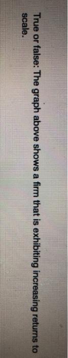 Solved Sale! SRMC SRAC Scale 2 Costs per unit (5) Scale 3 | Chegg.com