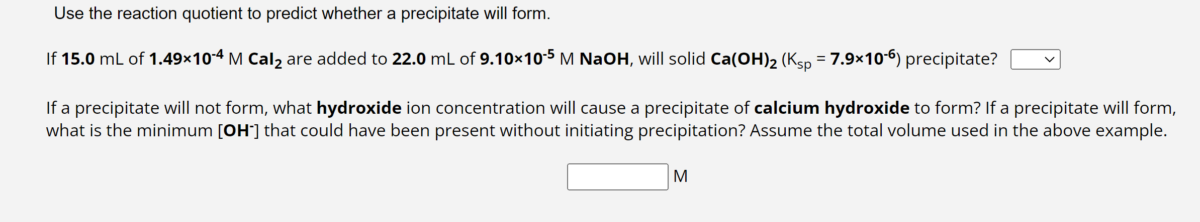 Solved Use the reaction quotient to predict whether a | Chegg.com