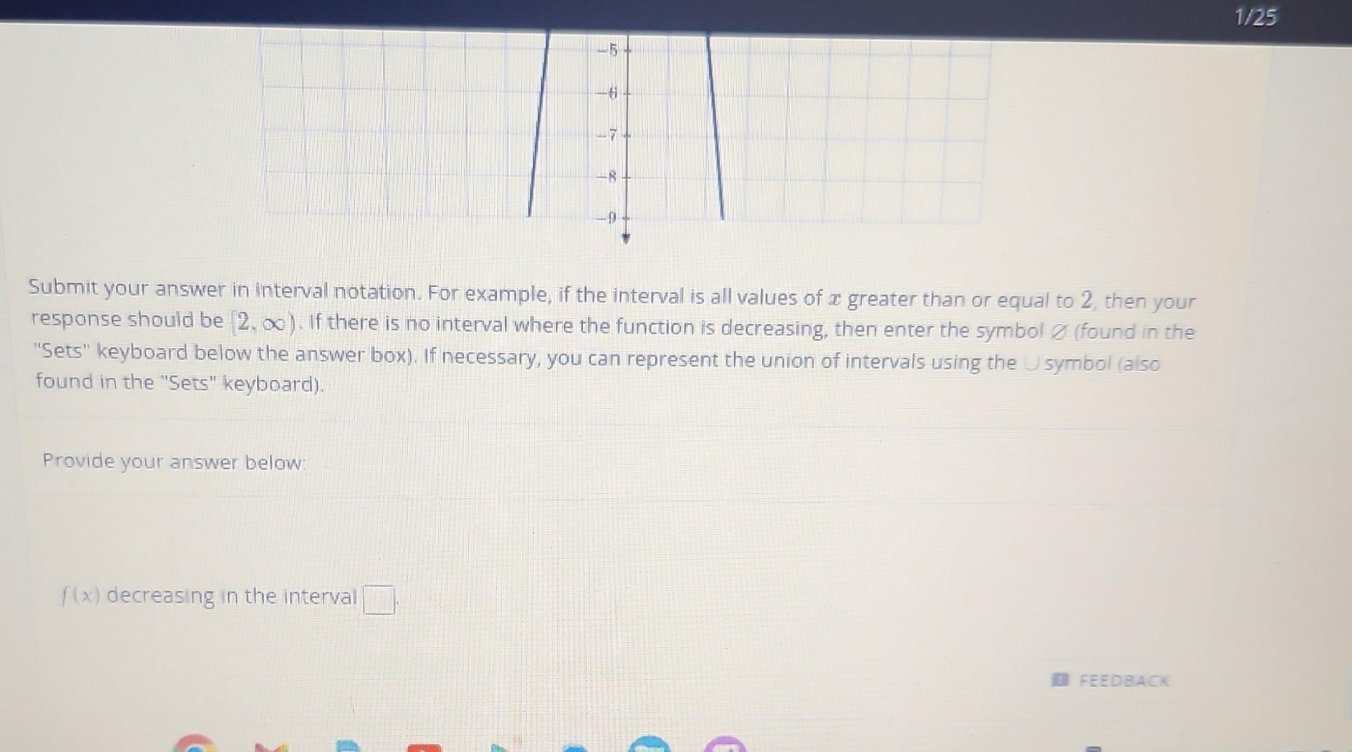 Solved Determine the interval(s) where the function f(x), | Chegg.com