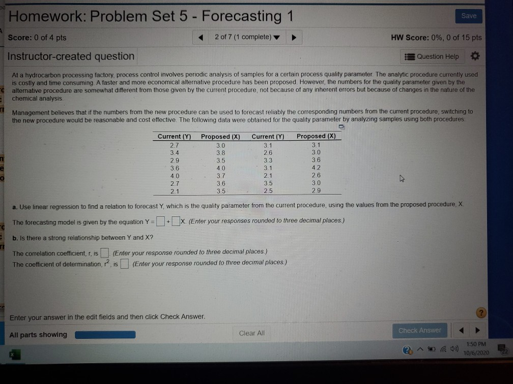 Solved Homework Problem Set 5 Forecasting 1 Save Score 0