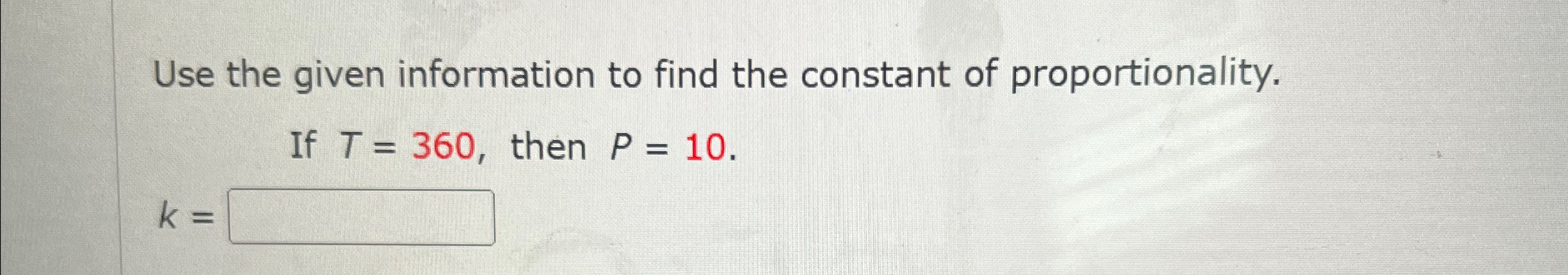 Solved Use the given information to find the constant of | Chegg.com