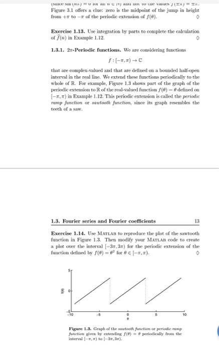 1.3. Fourier series and Fourier coefficients 13 | Chegg.com