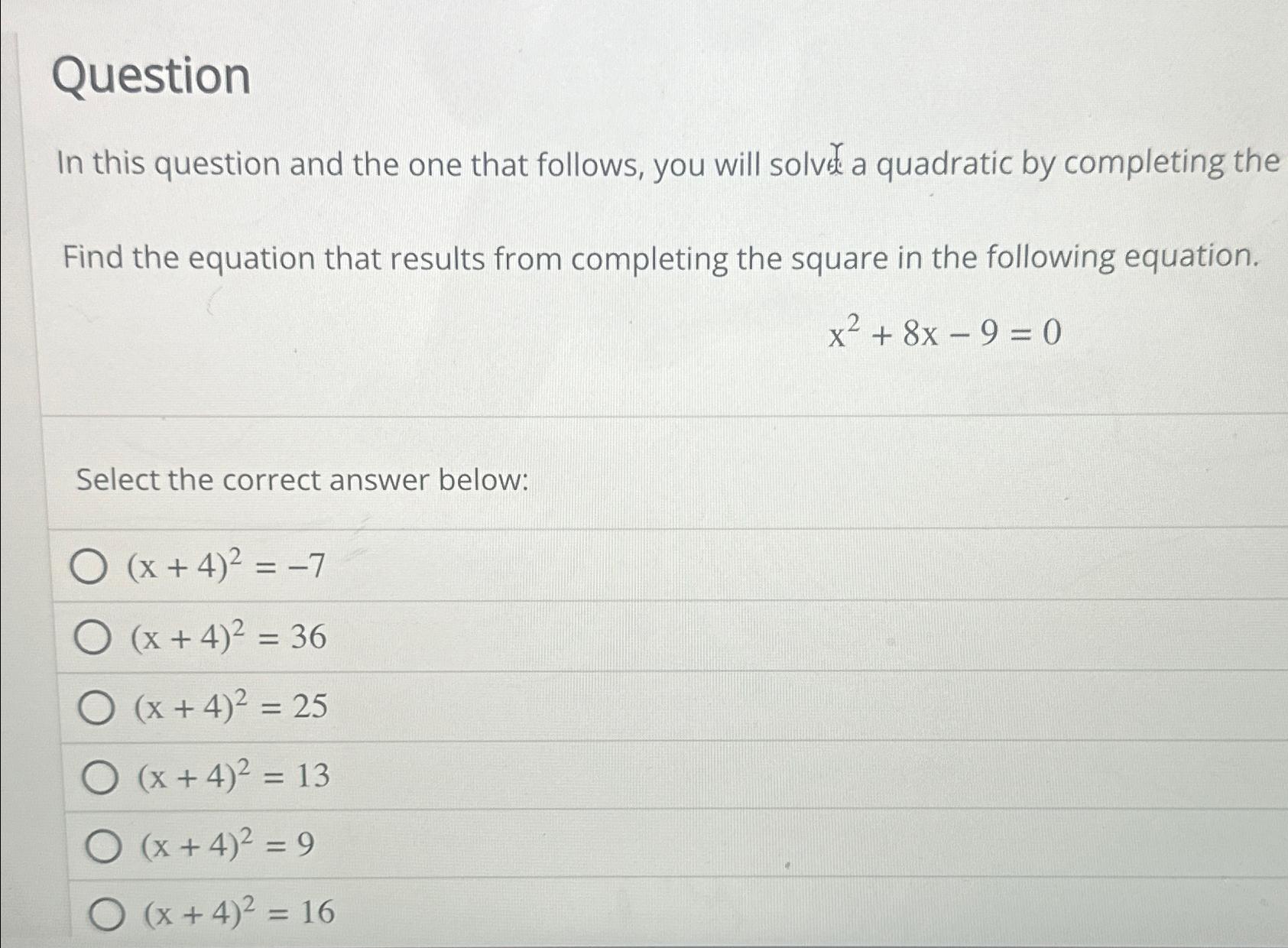 Solved QuestionIn this question and the one that follows, | Chegg.com