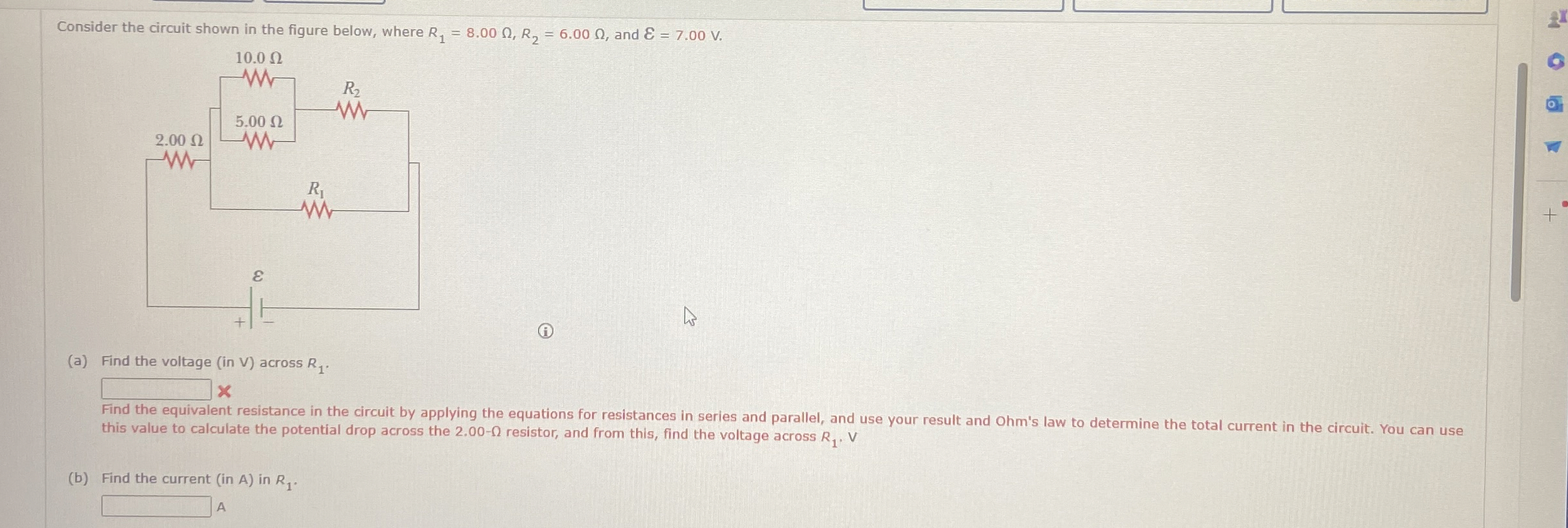 [Solved]: Consider the circuit shown in the figure below, wh