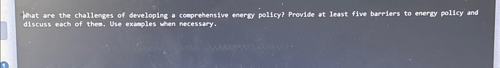 Solved What are the challenges of developing a comprehensive | Chegg.com
