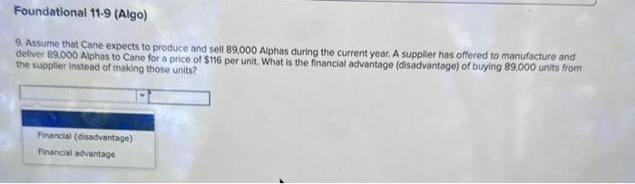 Solved Accounting 2 Ch11 Foundational 15 Question 7-15WILL | Chegg.com