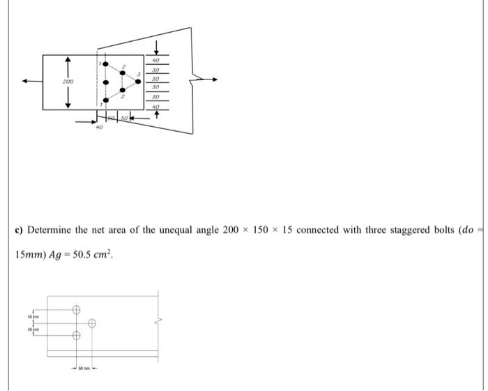 Solved Question 4 a) A UB 610 x 229 x 125 tension member of | Chegg.com