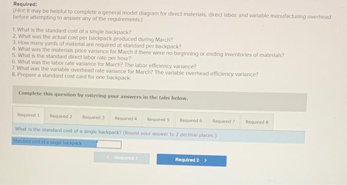 Solved Problem 9-26 (Algo) Comprehensive Variance Analysis | Chegg.com