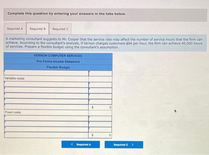 Solved Howard Cooper, the president of Vernon Computer | Chegg.com