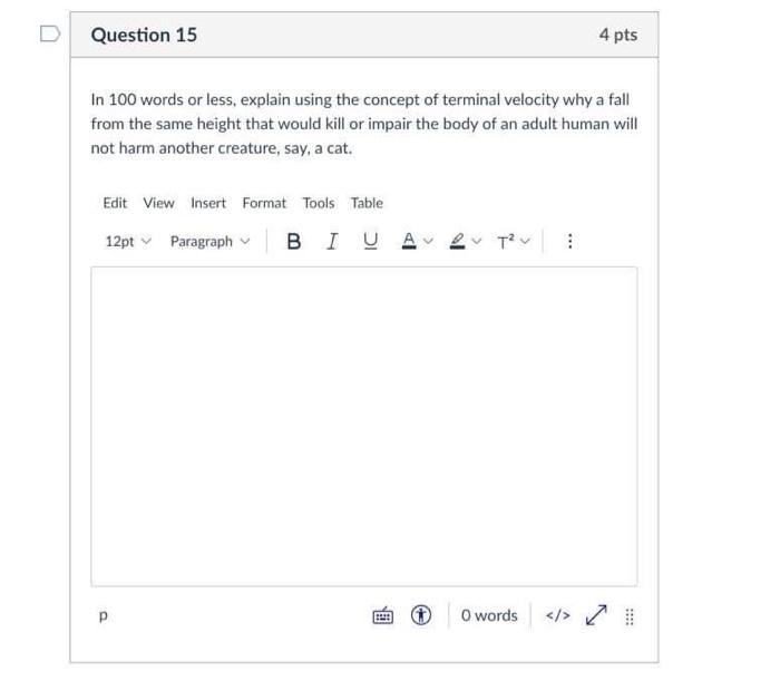Solved For Questions 14 - 15: When an object moves through a | Chegg.com