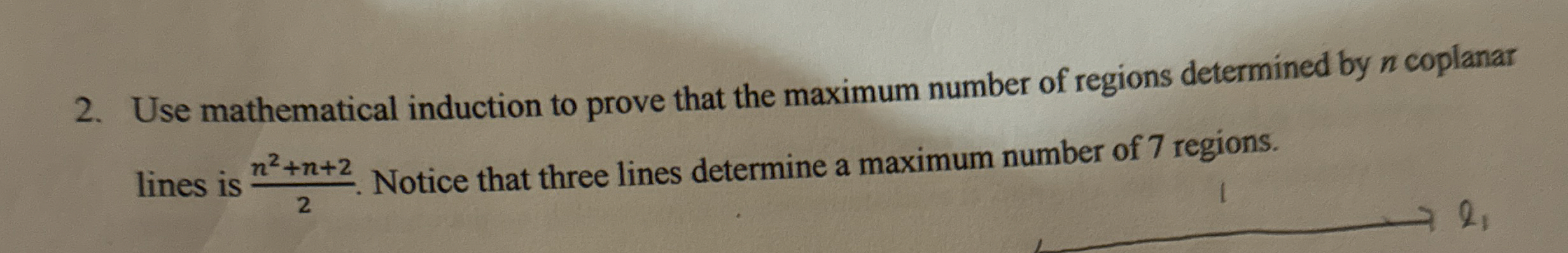 Solved Use mathematical induction to prove that the maximum | Chegg.com