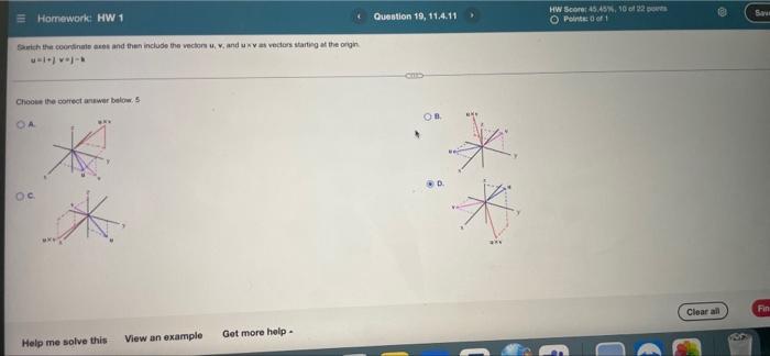 Solved Homework: HW 1 Surich the coordinate axes and then | Chegg.com