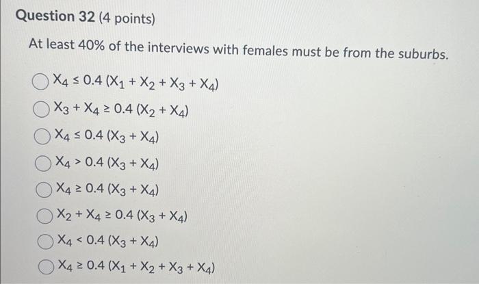 Solved [Chapter 11] Linear Optimization Models Florence | Chegg.com