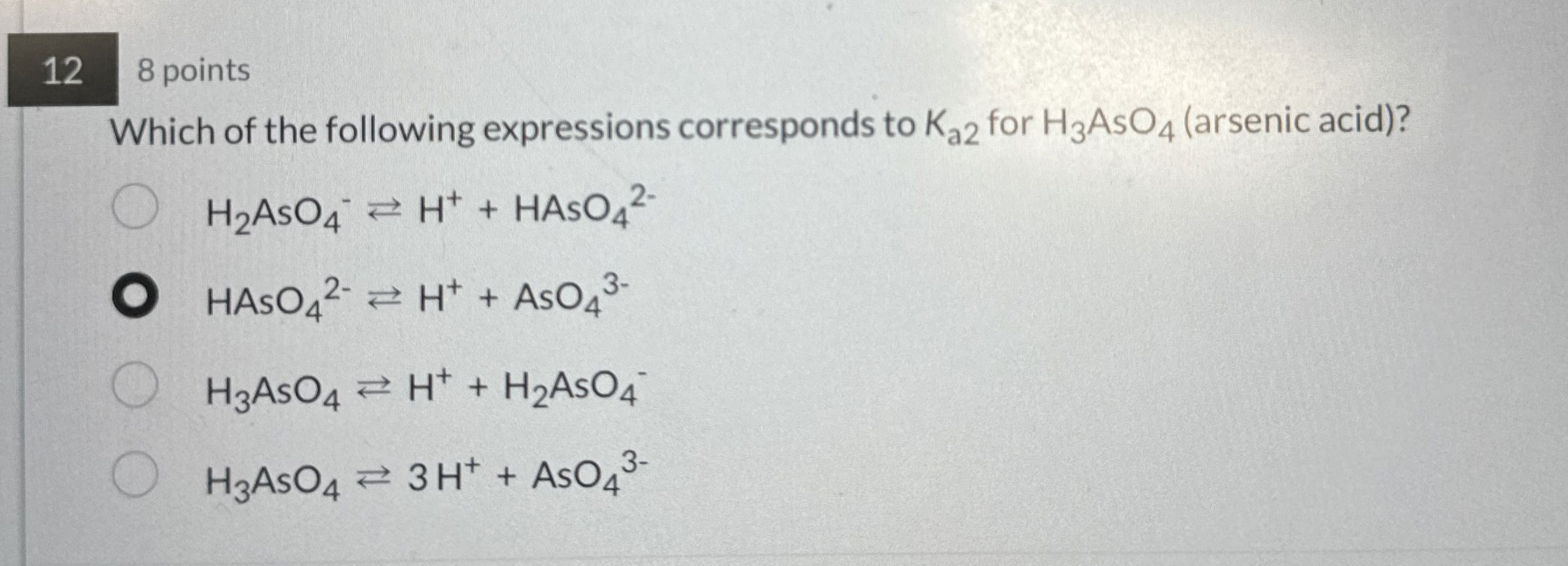 Solved 128 ﻿pointsWhich of the following expressions | Chegg.com