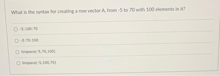 Solved What is the syntax for multiplying inverse of matrix | Chegg.com