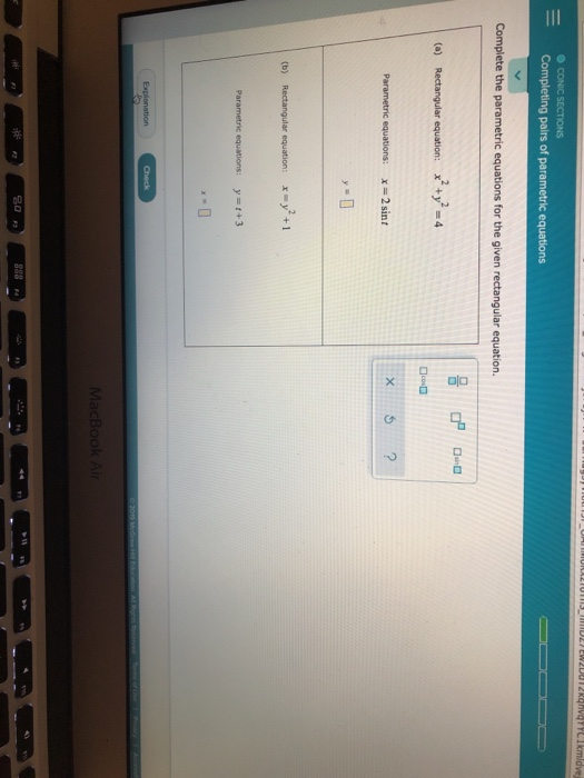 Solved 113 DL/EW2D012 RahvgYCIkmldvej CONIC SECTIONS | Chegg.com