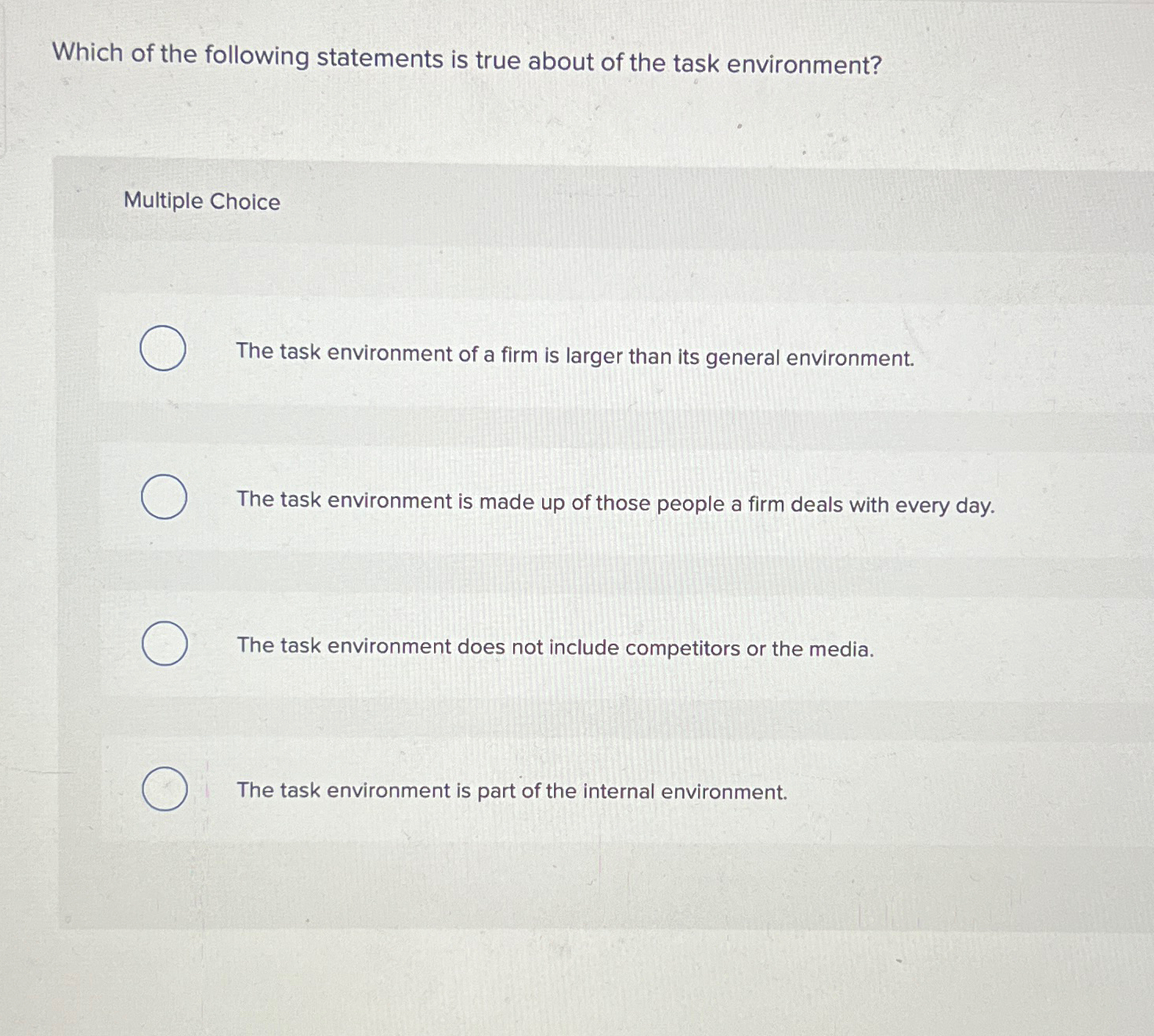 Solved Which of the following statements is true about of | Chegg.com