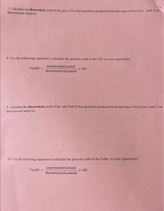 Solved Lab 15 Stoichiometry and Mass Relationships Report | Chegg.com