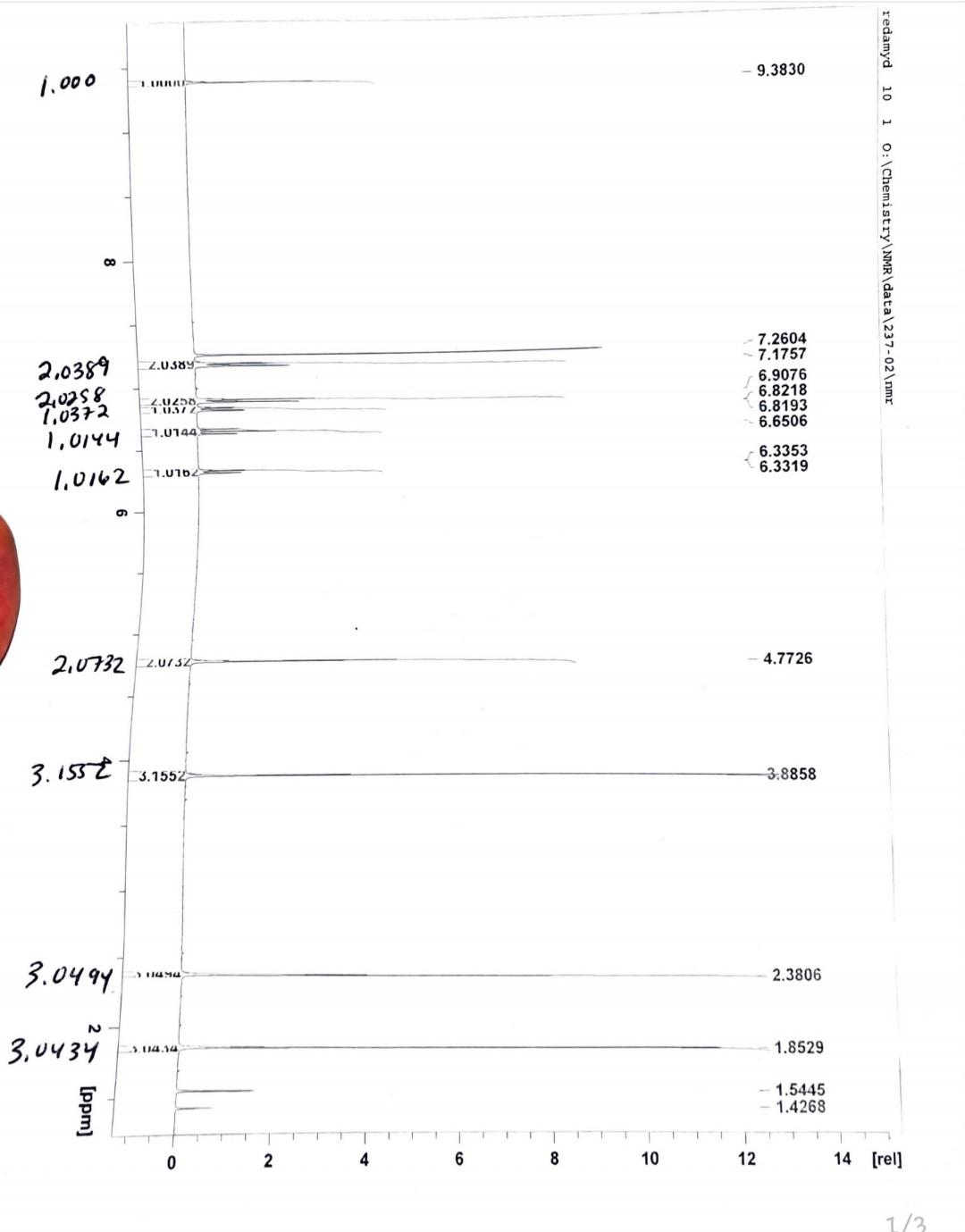 Solved Balanced Reaction Equations: H2O NaBH4 4EtOHIR Data | Chegg.com