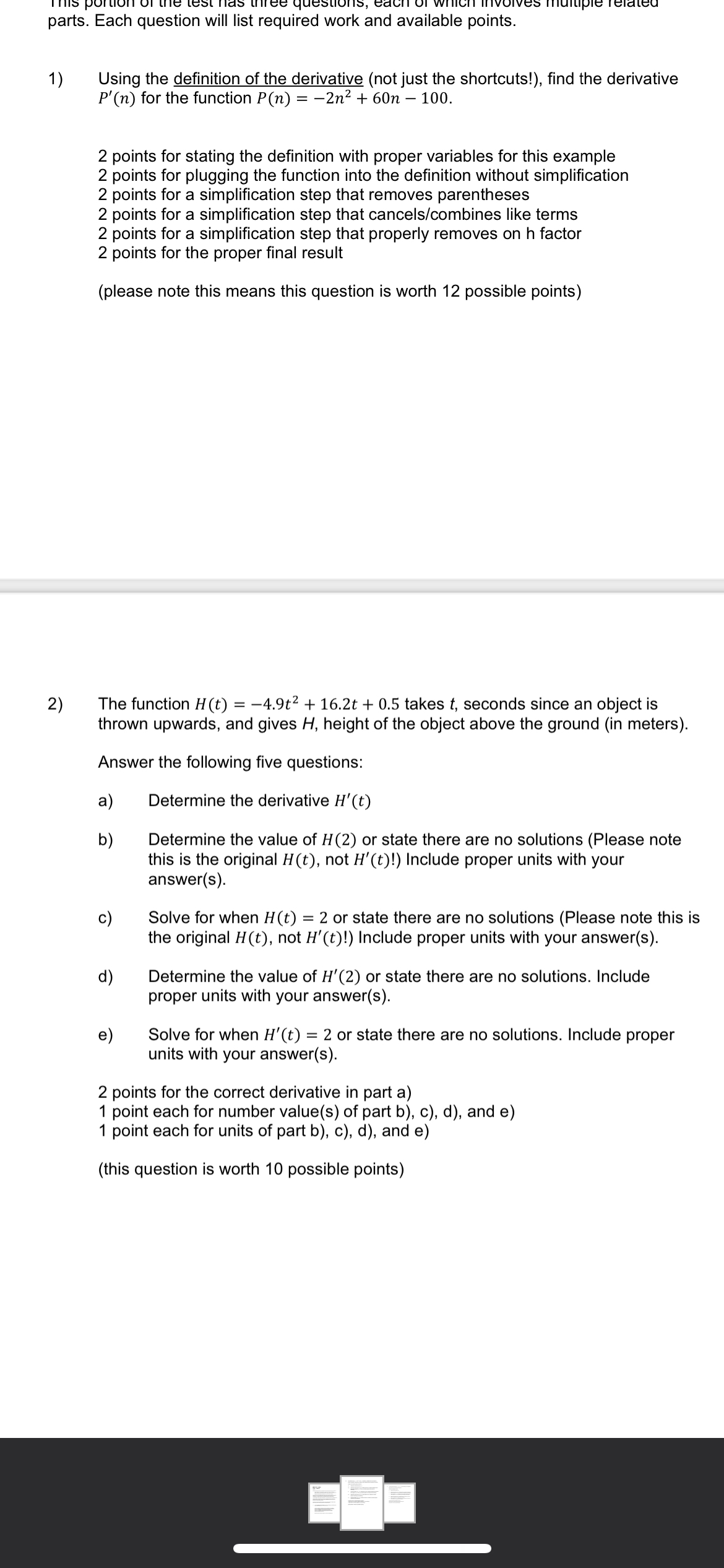 Solved parts. Each question will list required work and | Chegg.com