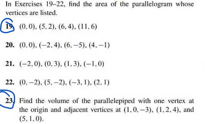 Solved use linear algebra methods. please show as much work | Chegg.com