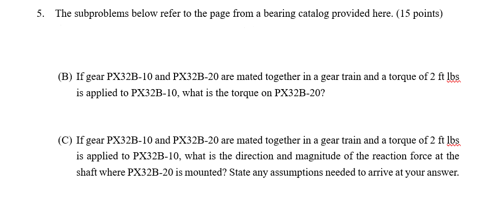 Solved The subproblems below refer to the page from a | Chegg.com
